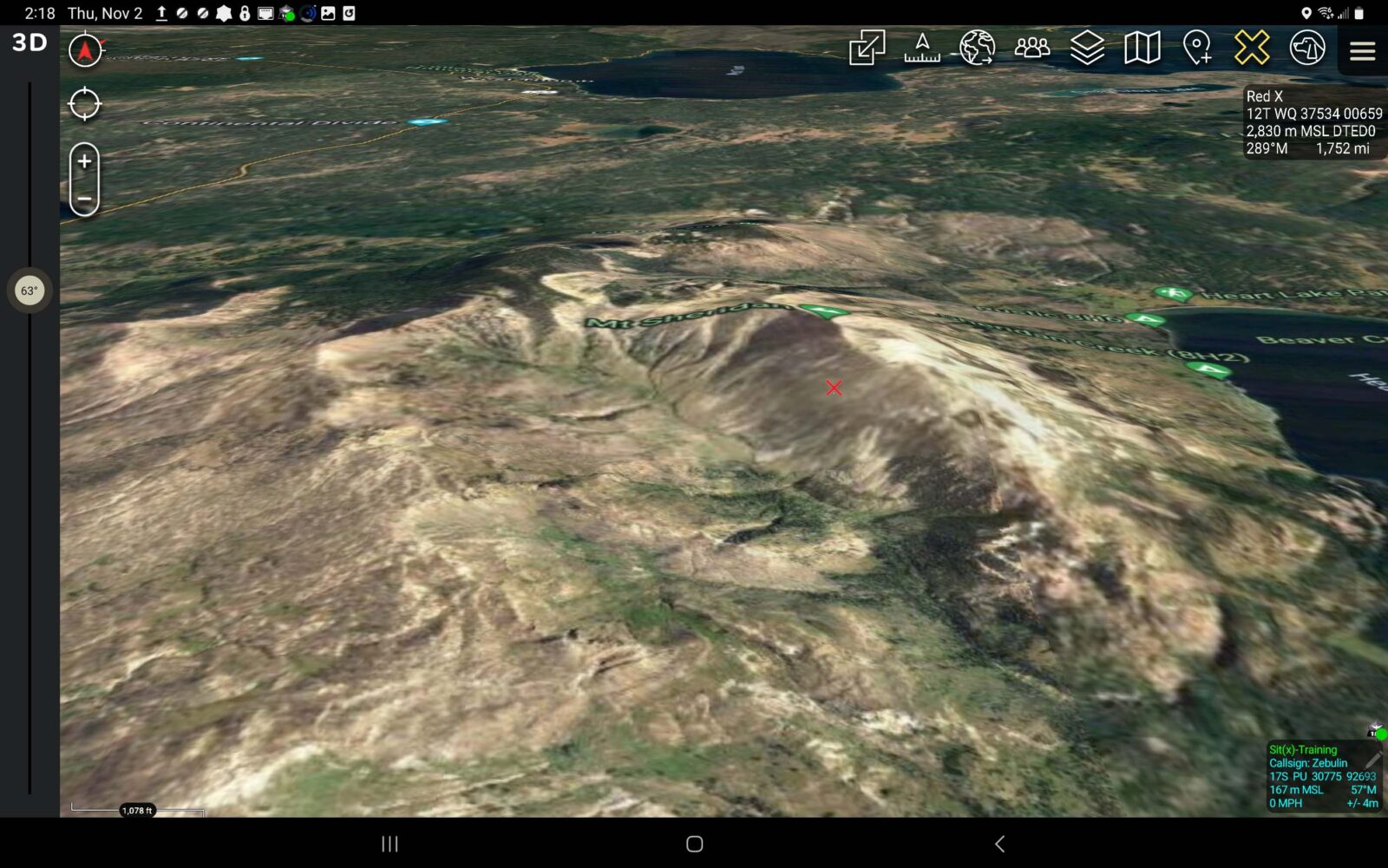 Coordinates in ATAK: the 3rd Dimension - toughstump.com